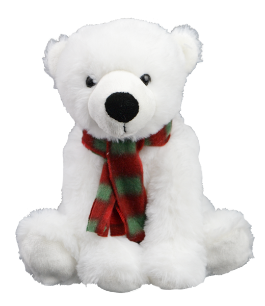Baby Nanook Polar Bear | 8" Stuffable Animals | The Zoo Factory