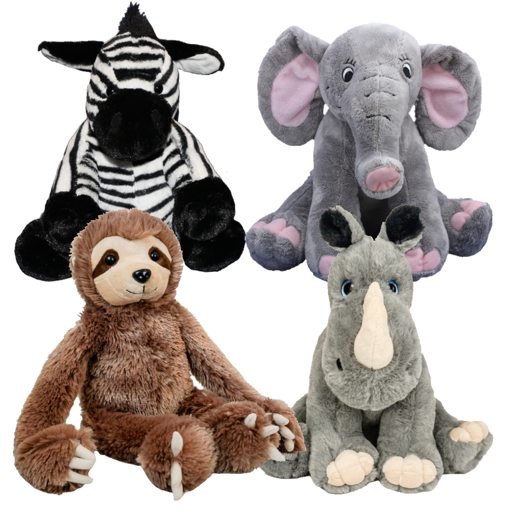 16" Jungle Four Pack - The Zoo Factory