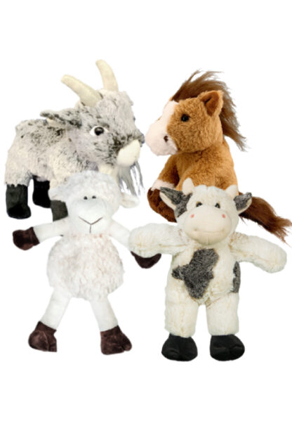 8" Barnyard Friends Four Pack * Includes Stuffing * - The Zoo Factory