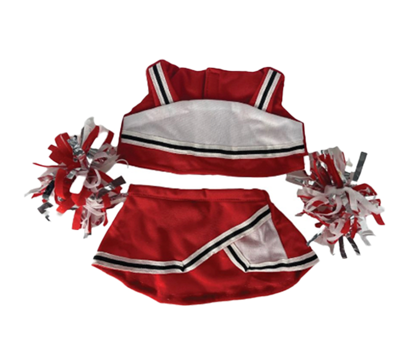 16″ Red & White Cheerleader - The Zoo Factory